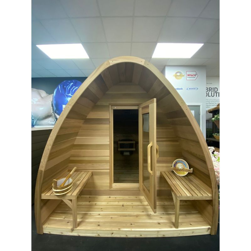 Canadian Outdoor Pod Cedar Saunas from Dundalk